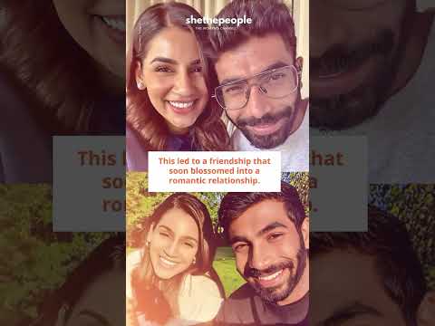 Untold love story of Jasprit Bumrah and Sanjana Ganesan #shethepeople