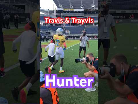 Travis & Trayvis Hunter | UA All American to the #nfl draft! #travishunter #espn #football