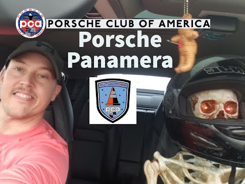 Porsche Panamera Longhorn PCA Autocross 2023