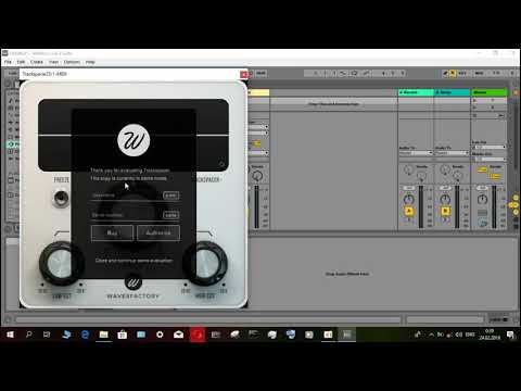 install the plugin Wavesfactory Trackspacer v.2. 5. 3. R2R