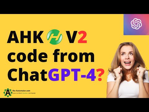 🔥 Get AutoHotkey v2 Code from ChatGPT on Bing! 😲