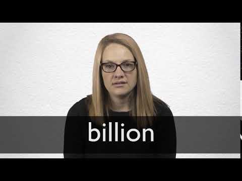 BILLION definition and meaning | Collins English Dictionary