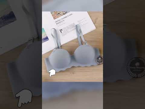 Sunny Seamless Breathable Strapless Nonwire Push up Bra