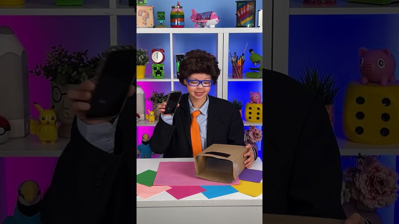 DIY a Stunning Hologram TV Projector! 🌈🦋 Join the Fun!