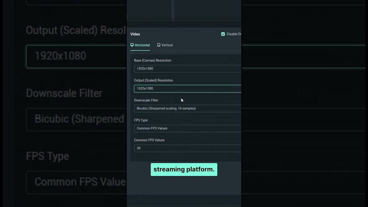 Multistream for free with Dual Output