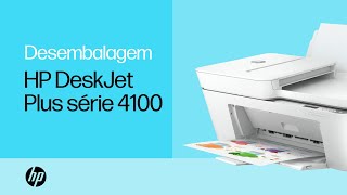 All-in-One HP DeskJet Plus série 4100 Configuração | Suporte HP®