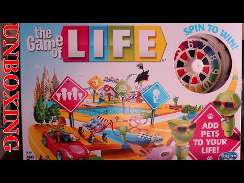 THE GAME OF LIFE Unboxing | LIVE THE LIFE YOU WANT!