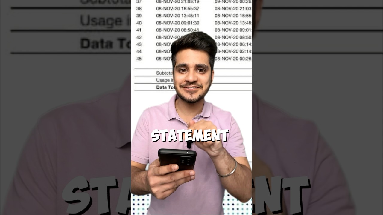 How to Download Your Call Details Statement