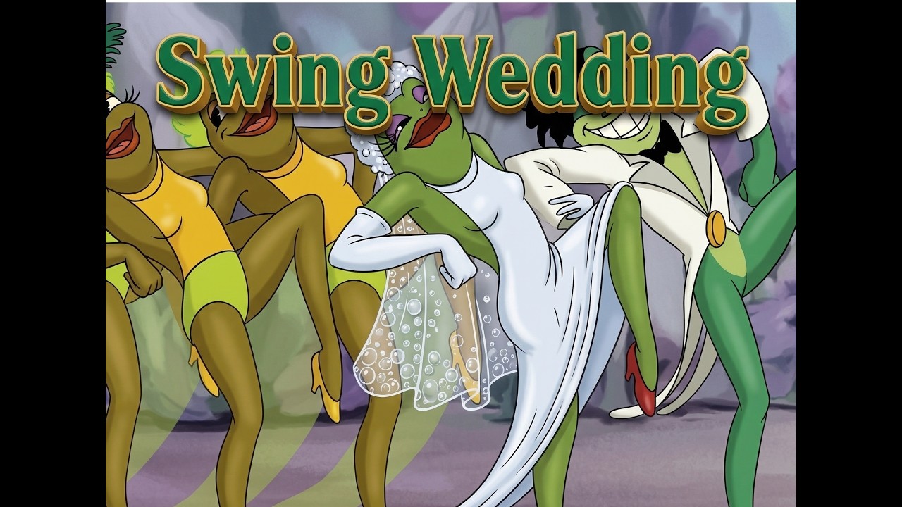 Swing Wedding 1937 Vintage Musical Animation of MGM Cartoons of Happy Harmonies Series
