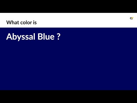 What color is Abyssal Blue ? #00035b hex color - Blue color - Warm color 00035b