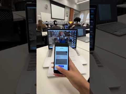 Sneaky COLLEGE Student Uses AI App To PASS Class