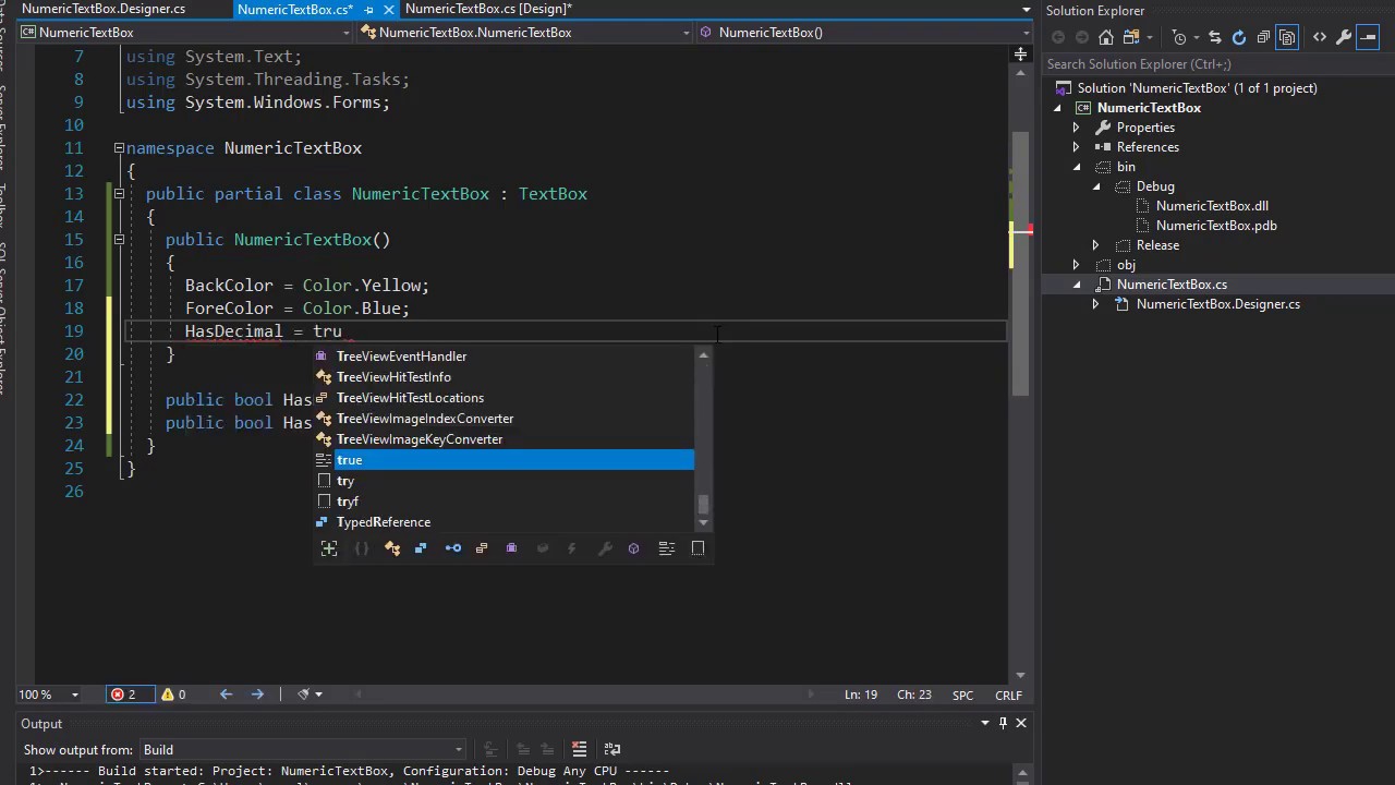 C# Projects for Beginners: Custom WinForms Controls - TextBox 3/5