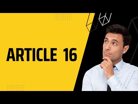 Article 16 of Indian Constitution
