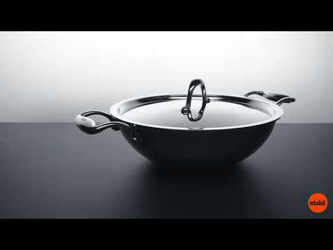 Stahl Artisan Triply Stainless Steel Tasla with Lid 0.7 L capacity 16 ...