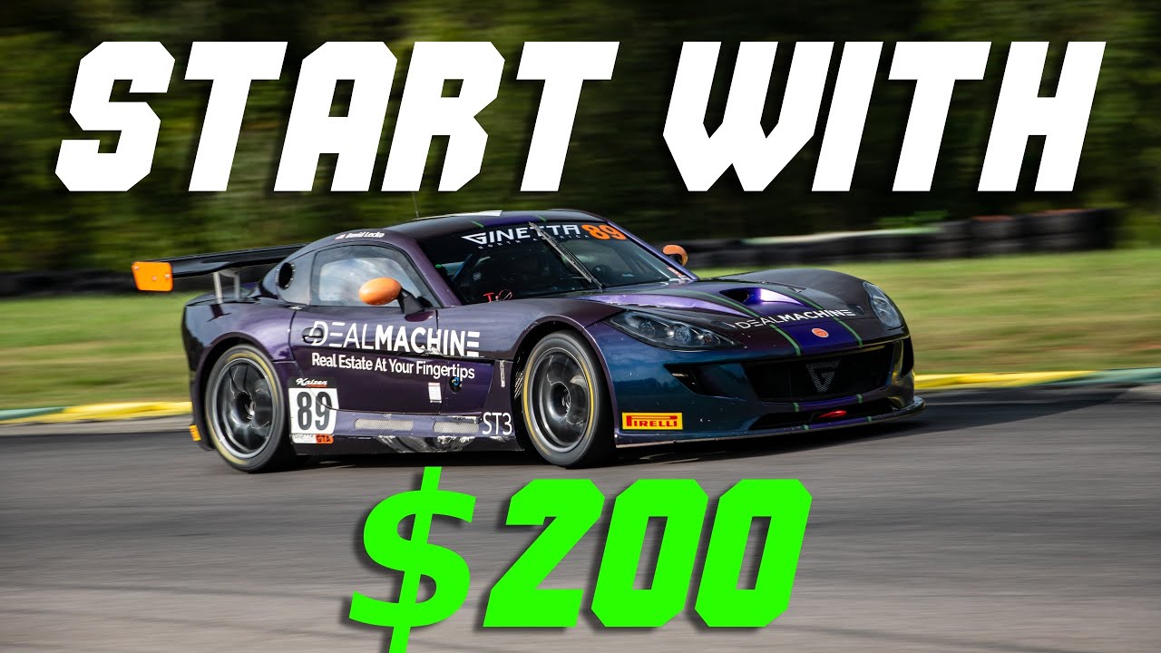 How to Start Racing—From $200 to $1M