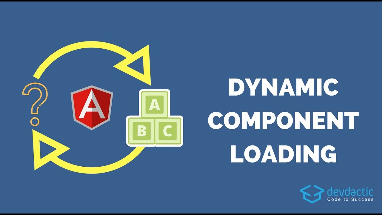 Dynamic Components with Ionic & Angular ComponentFactoryResolver