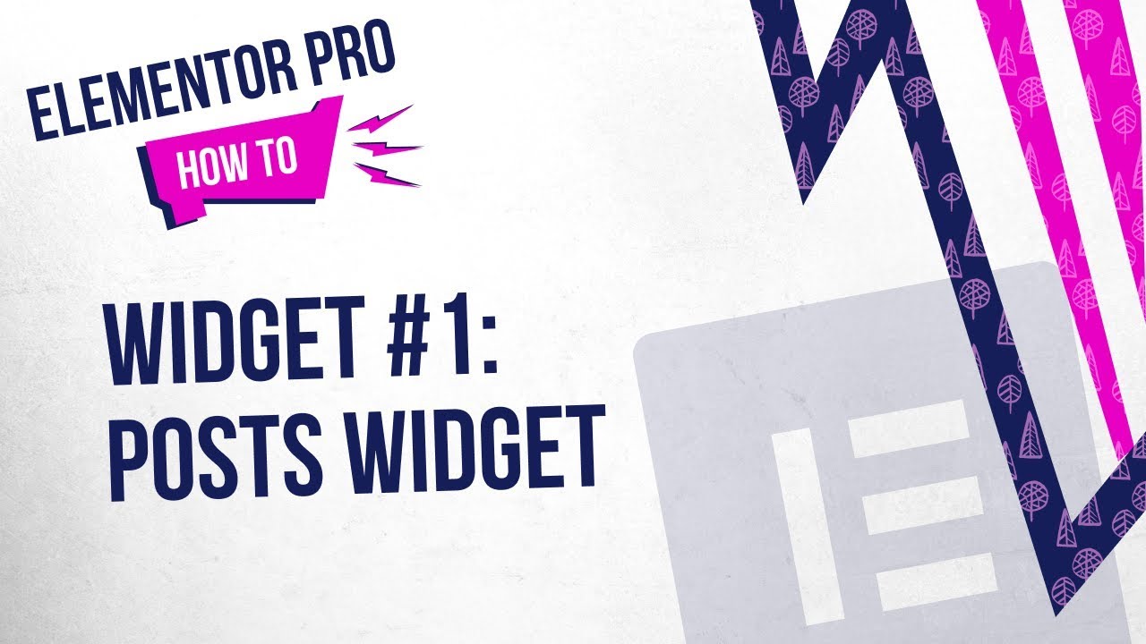 Elementor Pro Widgets #1: Posts Widget