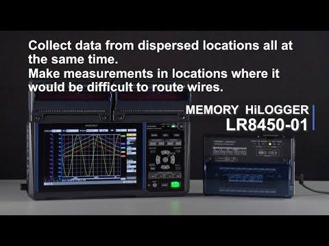 Hioki Memory Hicorder - LR8450 Memory Hilogger Distributor / Channel ...