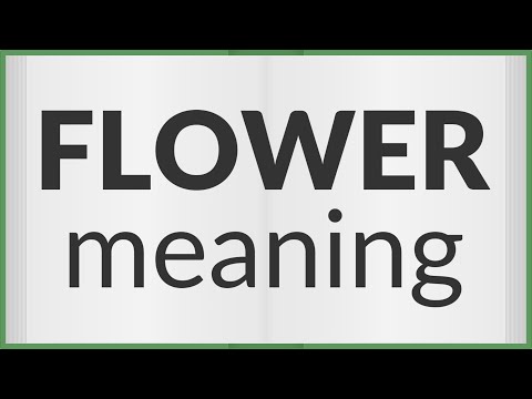 Flower | meaning of Flower