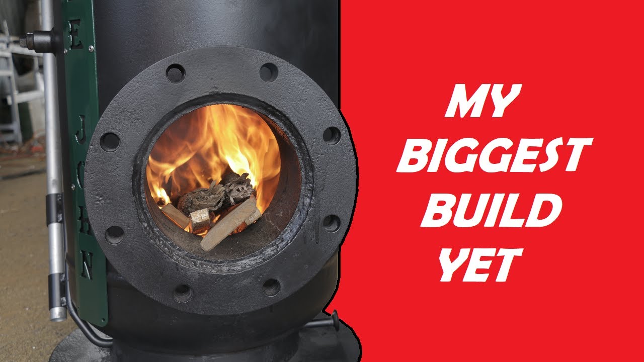 500 lb Rocket Stove