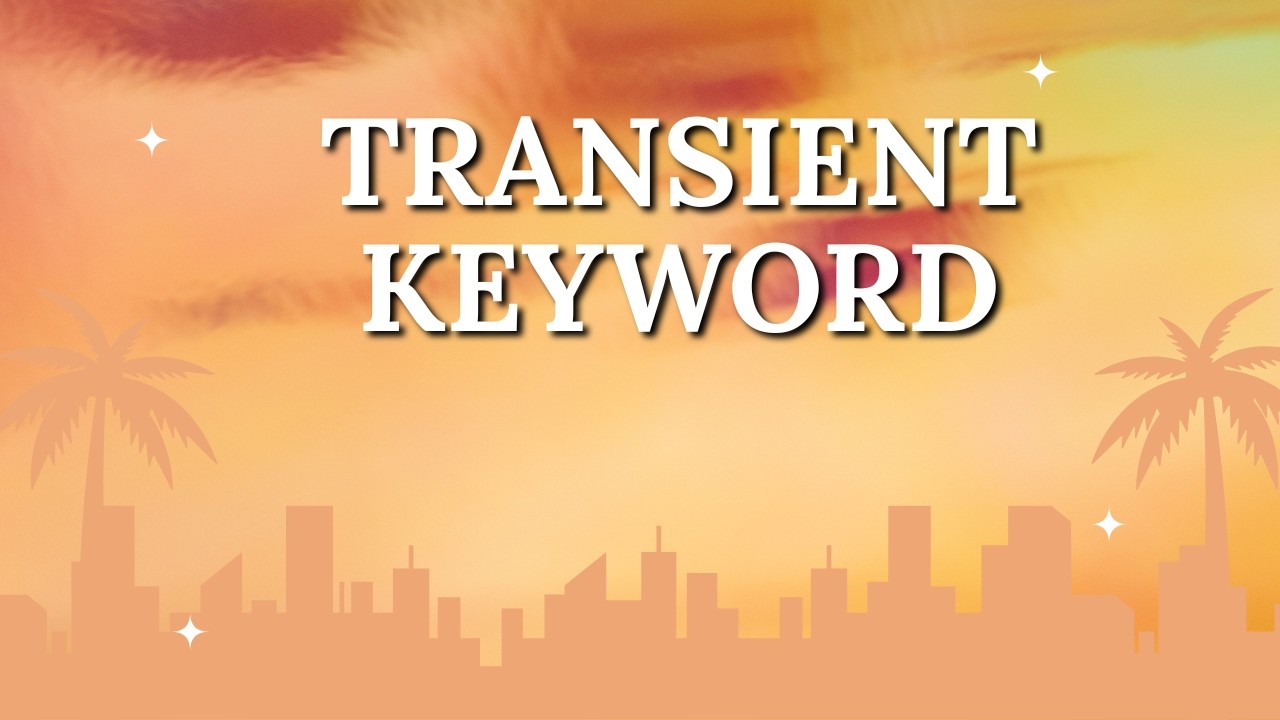 Java Transient Keyword | Serialization Concept Made Easy