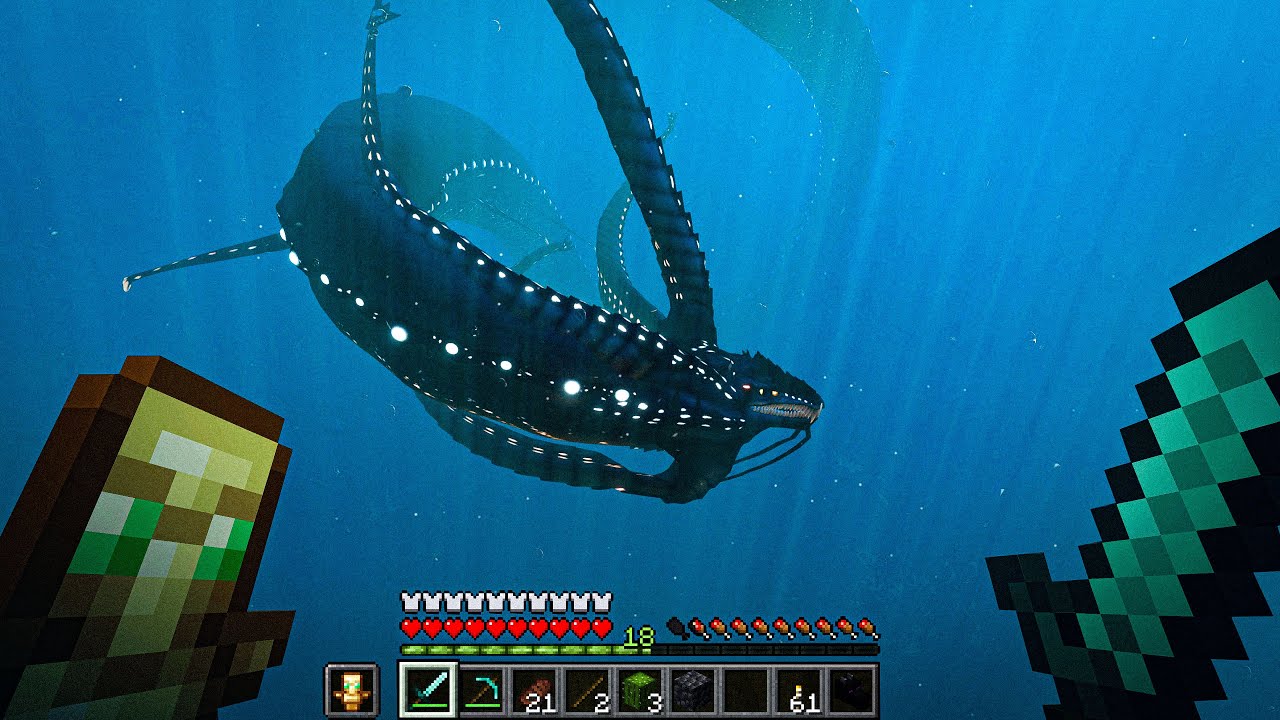 Gargantuan Leviathan in Minecraft