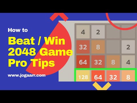 7 Best Strategies Tips for Beating 2048 Game Tile Fast | 3 Simple Rules | How to Win Beat 2048 Game