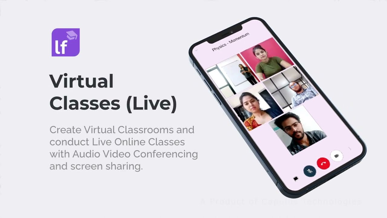 LearnFrame edTech Platform Overview | Capulus Technologies