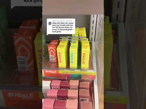 RESELLING BYOMA LIP OILS FOR $100 EACH? π€―