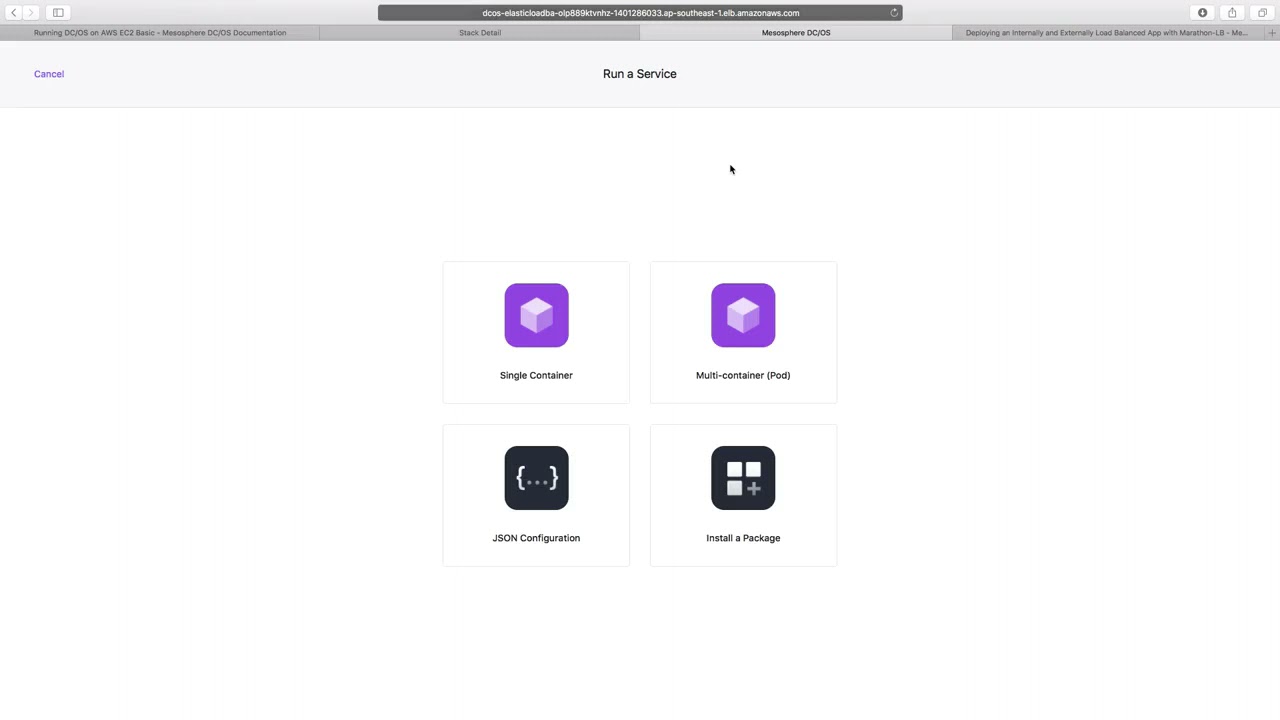 Deploying Containers on Mesos with Marathon
