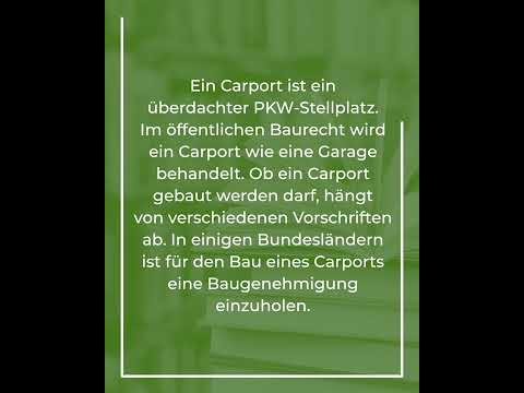 Was bedeutet Carport? 5Plus Immobilien erklärt #ImmoLexikon