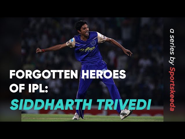 Rajasthan Royals' forgotten hero, Siddharth Trivedi looks to give back ...