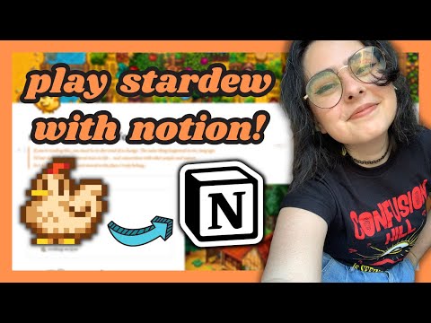How I Play Stardew Valley With Notion | Tour + Template [UPDATED FOR 1.6]
