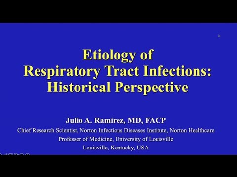 Grand Rounds: "Etiology of Respiratory Tract Infections: Historical Perspective"