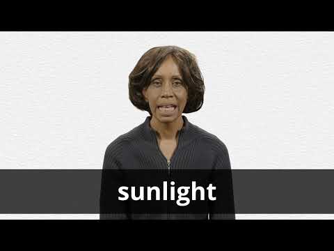 SUNLIGHT definition and meaning | Collins English Dictionary
