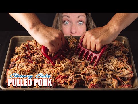 Perfect BBQ Cherry Cola Pulled Pork Recipe! Over The Top Delicious!