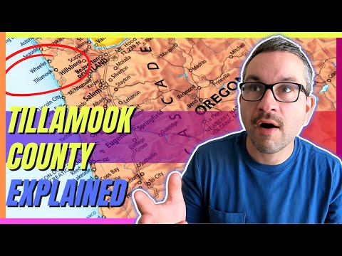 Tillamook County Oregon Map Tour [Northern Oregon Coast]