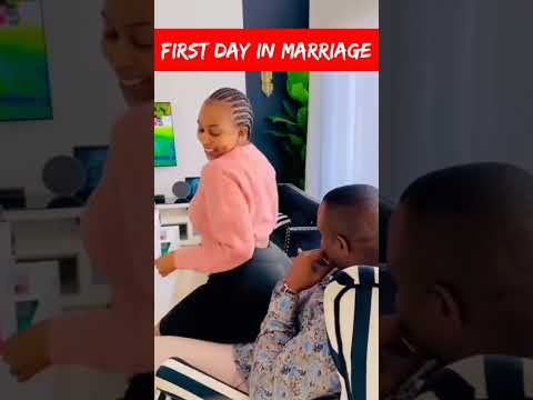 First Day in Marriage #shortstrend #nyash