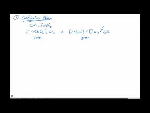 23.4.4 Coordination Sphere Isomers