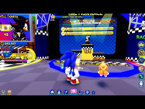 Let's Play Roblox - Sonic Speed Simulator (Part 1 - My First Time Playing)
