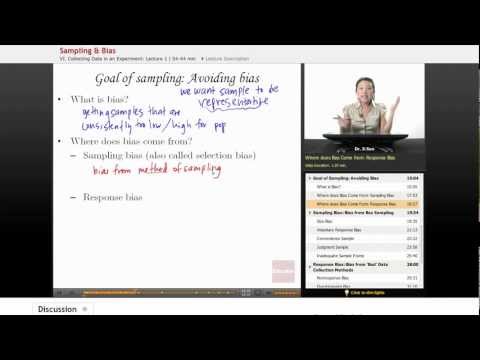 "Sample Response Bias" | Statistics with Educator.com