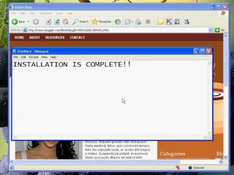 How to Install "Hot Coffee" Blogger Template - Tutorial