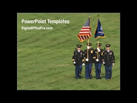 US Army Operations PowerPoint Template Backgrounds - DigitalOfficePro #00190