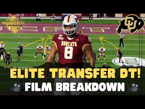 Film Breakdown: Coach Prime And Colorado Land Disruptive Transfer DT Tavian Coleman 6'1 300 lbs!