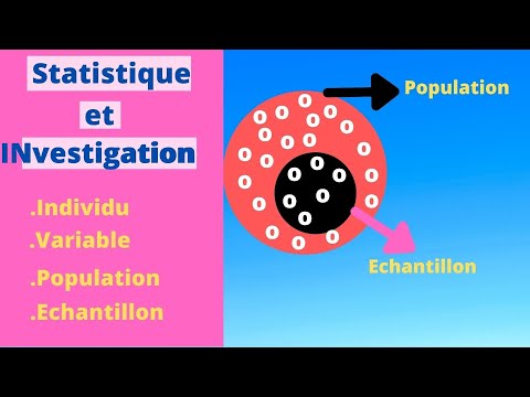 C'est quoi la statistique?