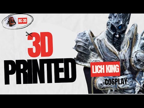 🤴 Lich King Helmet Face Section・Free STL File for 3D printing・Cults