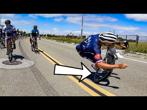 CRASH at 37mph... never seen carbon bend like that #shorts