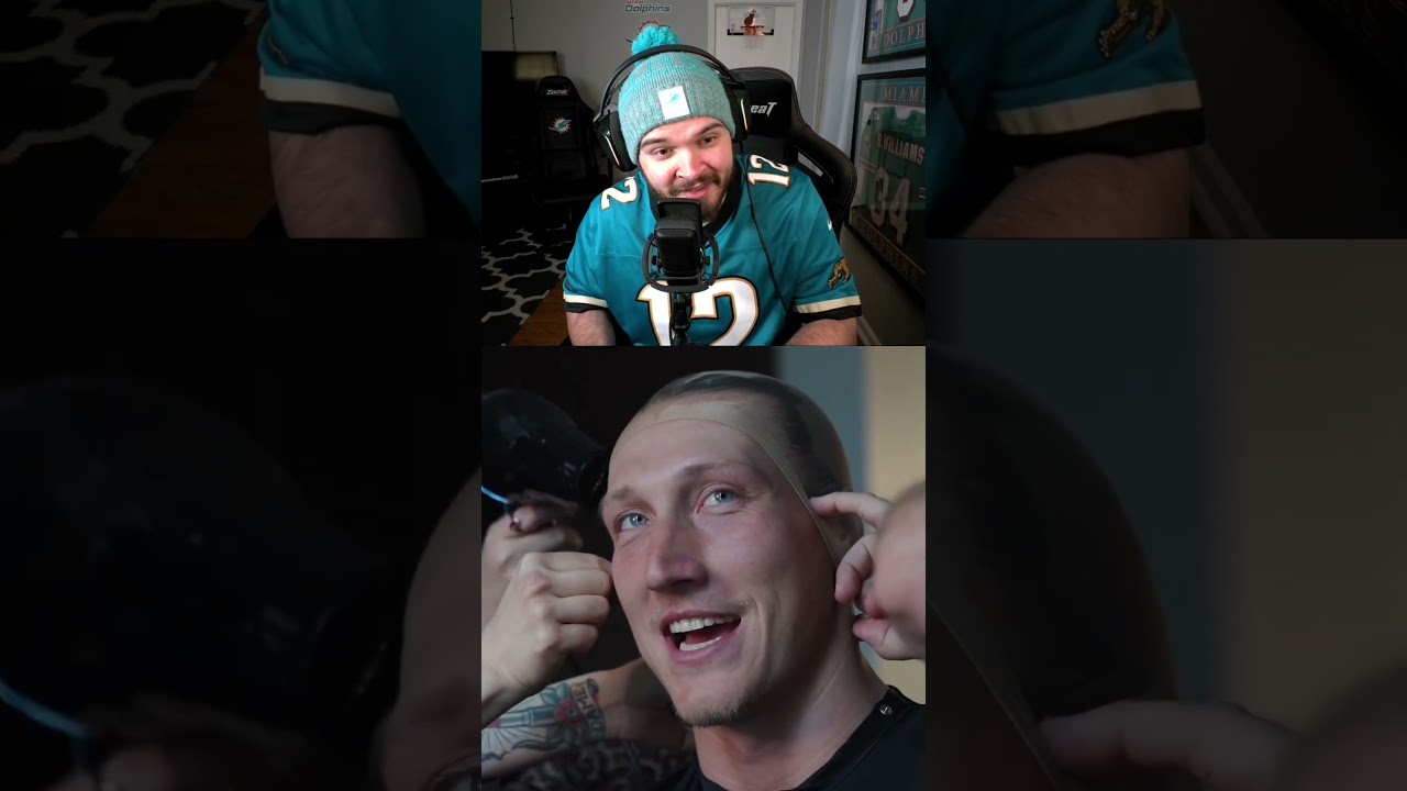 Trevor Lawrence DID NOT CUT HIS REAL HAIR! #nfl #nflfootball #nfltrending #jaguars #trending