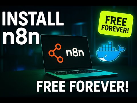 🚀 How to Install n8n Locally for FREE 🔧 | Lifetime Activation ✅ Using Docker 🐳 (Step-by-Step Guide)