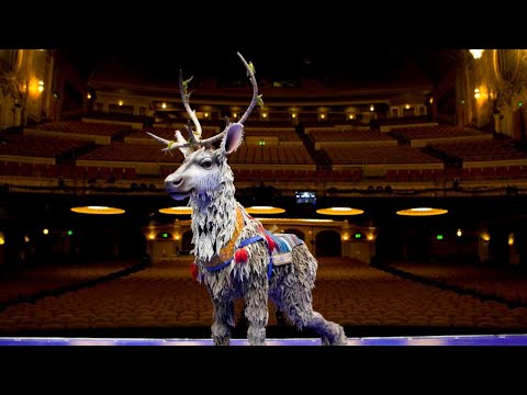 Becoming Sven in Frozen the musical